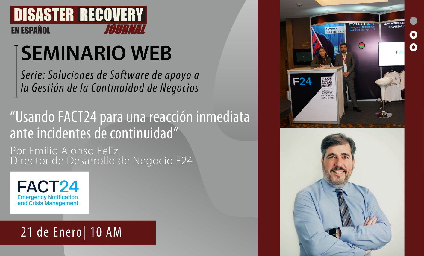 FACT24 REACCIÓN INMEDIATA A INCIDENTES DE CONTINUIDAD - DRJ en Español